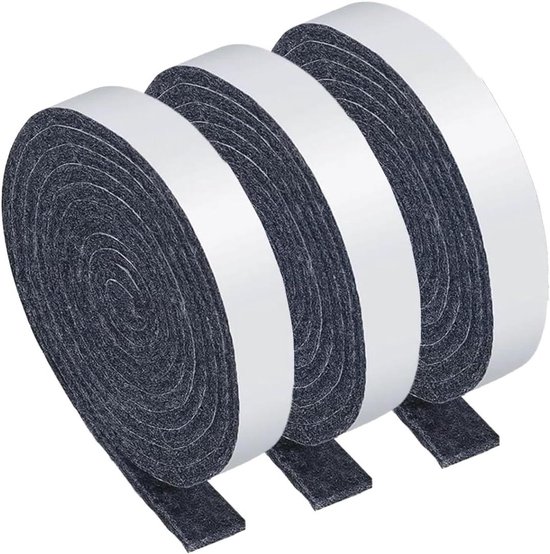 Felt Glides Self Adhesive Felt Roll 2 cm x 1 m 5 mm Thick Durable Felt ...