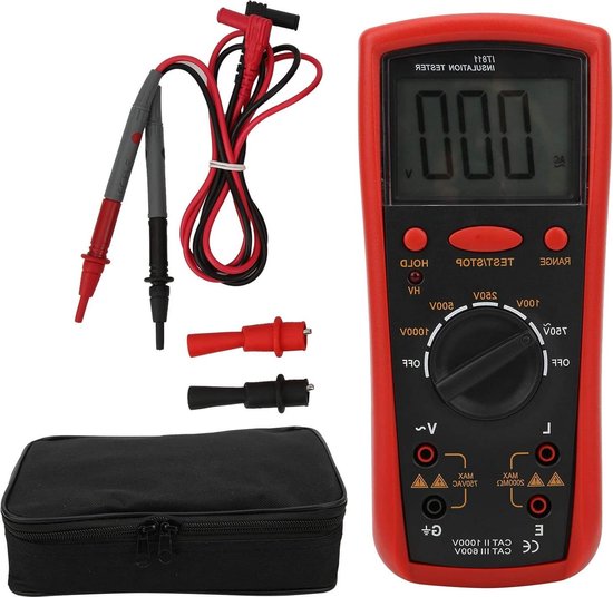 Elektrische tang IT811 isolatieweerstand met LCD-display - digitale ...