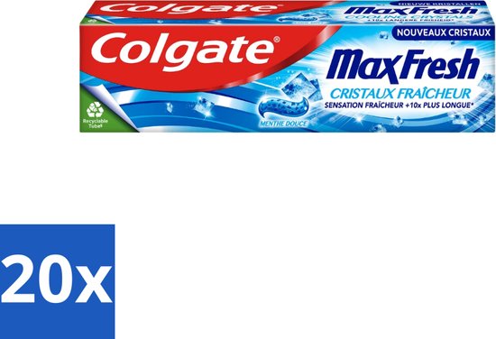 Colgate Max Fresh - Cooling Crystals - Tandpasta - 10x Langere Frisheid ...
