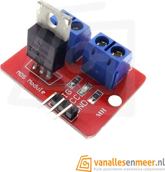 IRF520 mosfet module - geschikt voor Arduino | bol