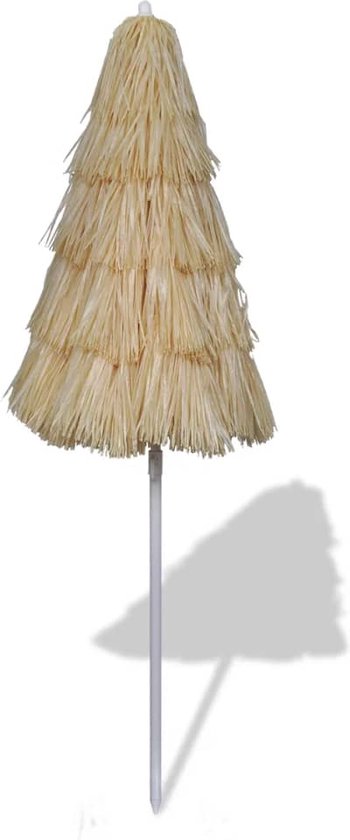 Kantelbare Hawaii Strandparasol - 180 cm Booglengte Zonnescherm ...