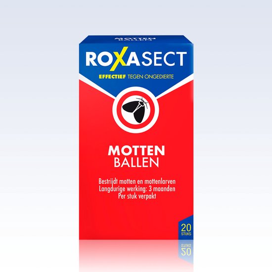 Roxasect Mottenballen - Insectenbestrijding - Motten Bestrijden 2 x 20 ...
