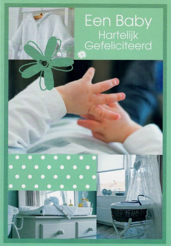 Een baby geboren! van harte gefeliciteerd! | bol