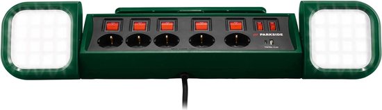 PARKSIDE® LED-werklamp - stekkerdoos - combinatie - werkstation | bol