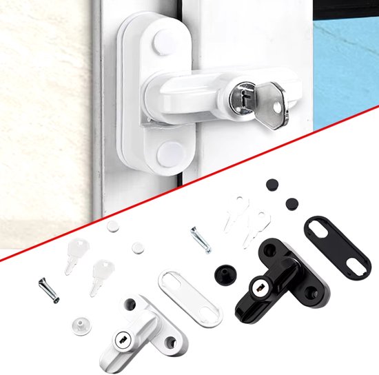 Deur & Raamslot - Anti Diefstal - Extra Home Security voor PVC Ramen en ...