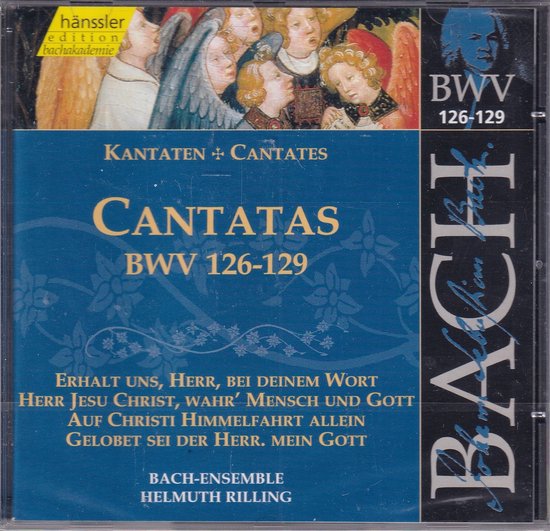 Cantatas BWV 126-129 - Johann Sebastian Bach - Gächinger Kantorei en ...