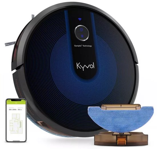 Kyvol - E31 - Robotstofzuiger en Dweil Combinatie - Nederlandse App - Cybovac -... | bol