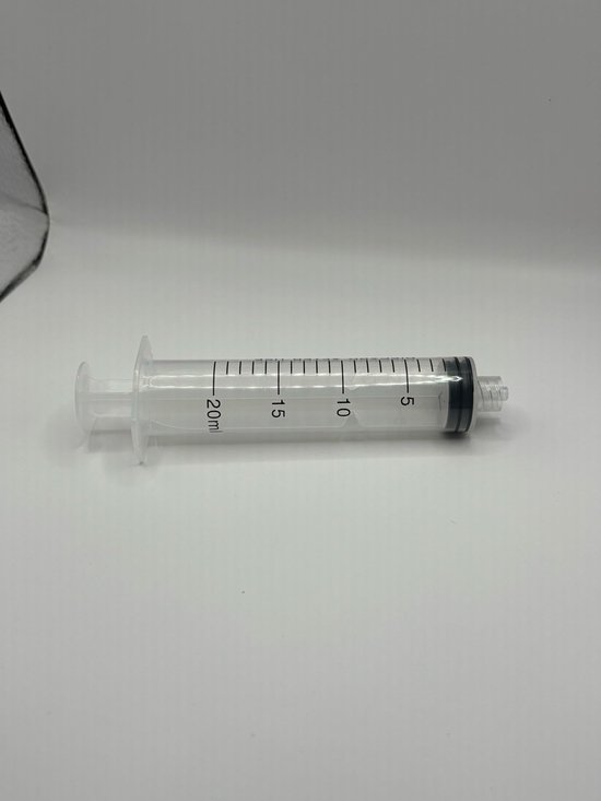 Injectiespuit 20ml - 8 stuks - Doseerspuit met Lange Tuit - Medische ...