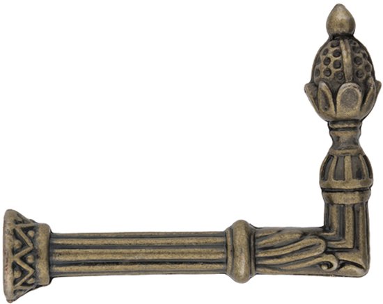 Gordijn embrasse haak Belvior – 2 stuks – brons | bol