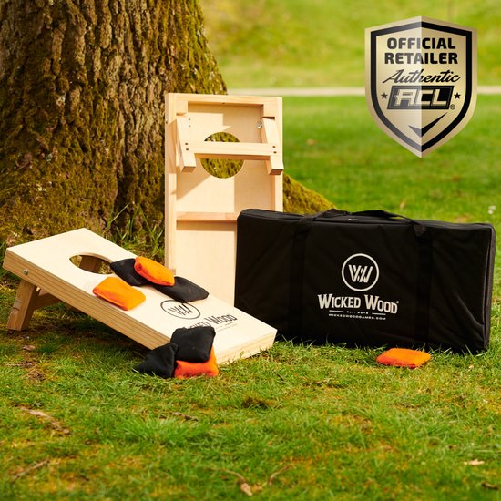 Wicked Wood Games – ACL REC – Mini Cornhole Set – 60x30 cm – 100% Echt ...