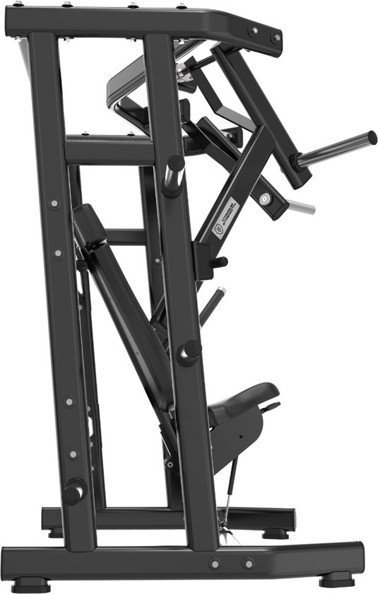 Titanium Strength Black Series Iso-Lateral Leverage Wide Chest Press | bol