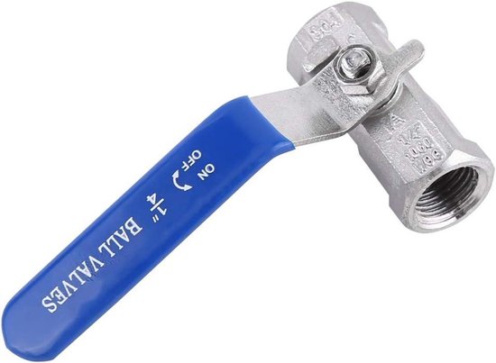 High pressure stainless steel ball valve BSP female thread straight ...