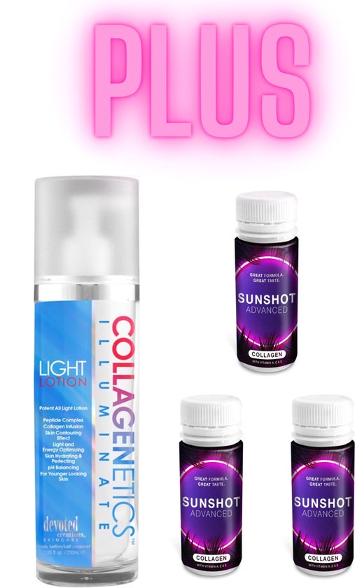 Devoted Creations - Collagenetics - Illuminate Light Lotion PLUS 3x ...