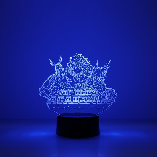 DawnLights - My hero Academia Logo Design - MHA - My Hero Academia - 3D ...