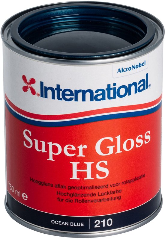 International Super Gloss HS / SUPER GLOSS OCEAN BLUE YFA210/750AZ | bol