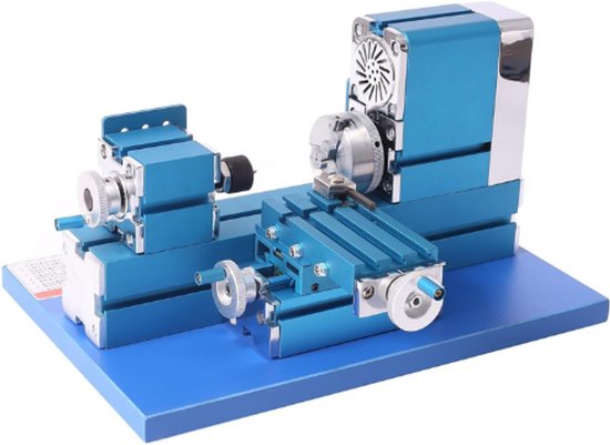Universele Mini Metalen Draaimachine - 36W - CNC Metaalbewerking ...