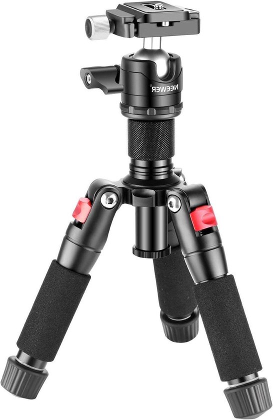 Mini-statief voor camera - 360° kogelkop - Aluminium | bol