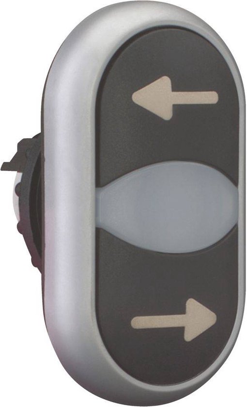 Eaton 105227 M22-DDL-S-X226/X26 Dubbele drukknop Kunststof frontring 1 stuk(s) | bol
