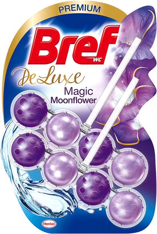 Bref WC De Luxe - Toiletblok - Magic Moonflower - 2 Blokken ...