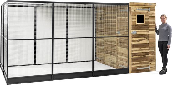 Wood Selections Volière Ruben R10 - Vogelkooi - vogelhuis voor buiten ...