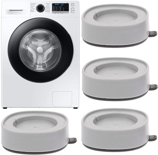 Trillingsdempers Wasmachine - 4 Stuks - Wasmachine Verhoger ...