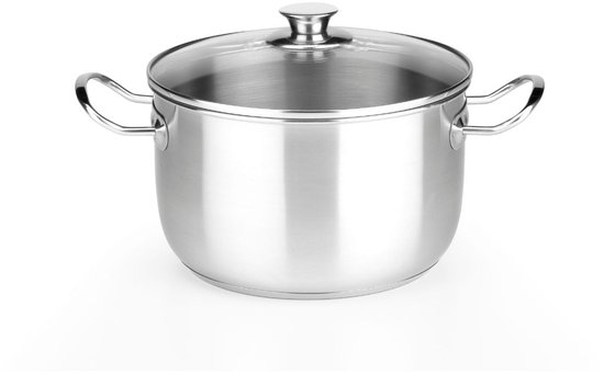 MONIX Chef | Pot van 30 cm met glazen deksel | bol