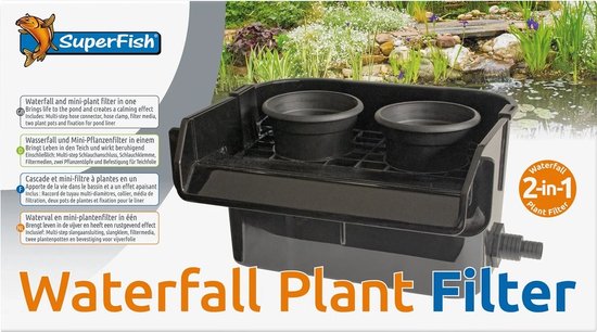 SuperFish Waterfall Plant Filter | bol