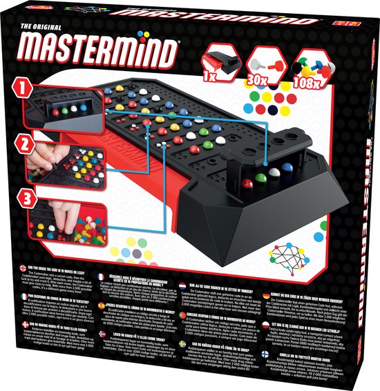 Goliath Mastermind Classic - Jeu de réflexion - 2 joueurs - Décryptez le code | Jeux | bol