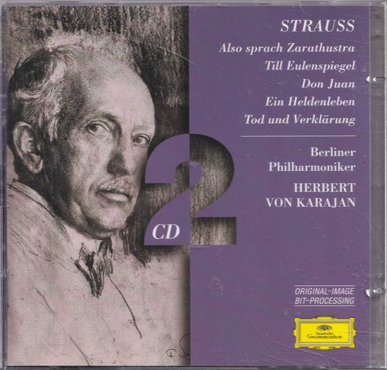 2CD Tondichtungen, Tone Poems - Richard Strauss - Berliner Philharmoniker o.l.v.... | bol