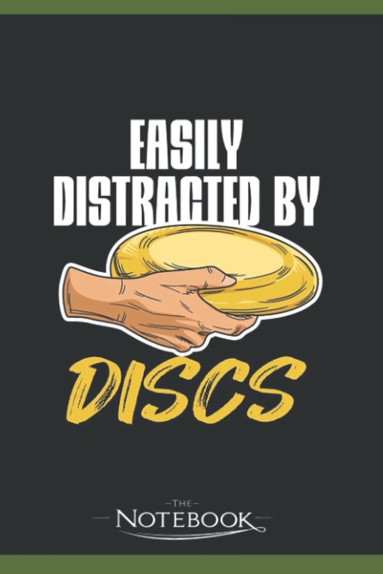 Notebook: Flying Disc Sport Design for a Disc Golf Player 2: Notebook ...