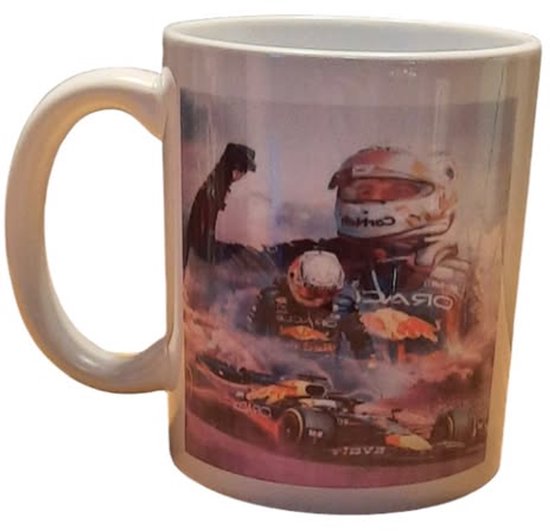 Max Verstappen, formule 1 , beker, mok , cadeau voor man, cadeau voor ...