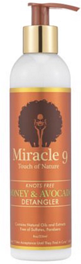 MIRACLE 9 Knots Free Honey & Avocado Detangler 8 oz | bol