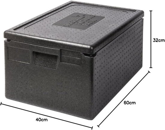 Thermobox 46 liter - Koelbox en warmhoudbox - Geschikt voor transport | bol