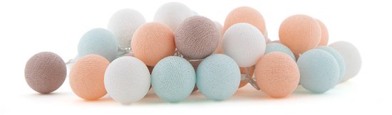 Cotton Ball Lights - LED lichtslinger voor binnen - Handgemaakt en ...