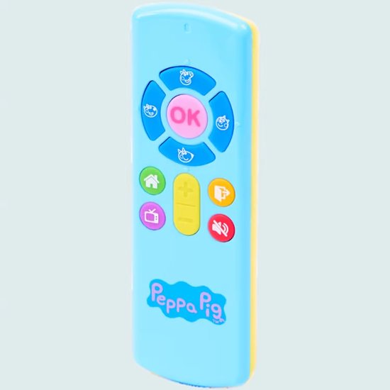 Peppa’s Pig first remote control- afstandsbediening Blauw- 12m+ | bol