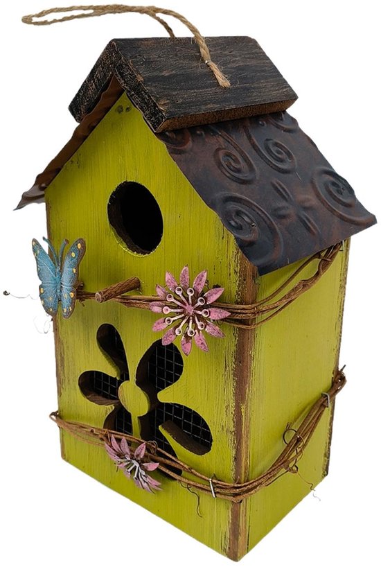 Multi-purpose Nesting Box, Wooden Birdhouse, Bird Houses for Garden ...