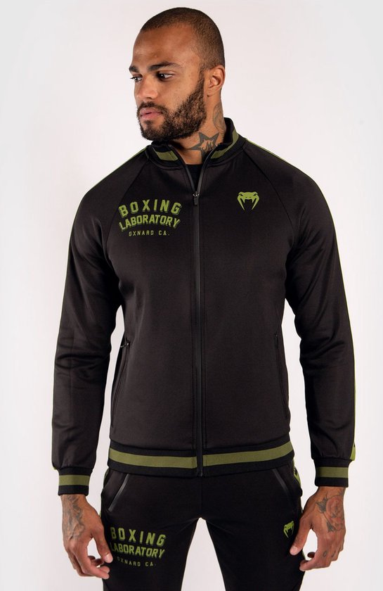 Venum Boxing Lab track jacket - Zwart/Groen - M | bol