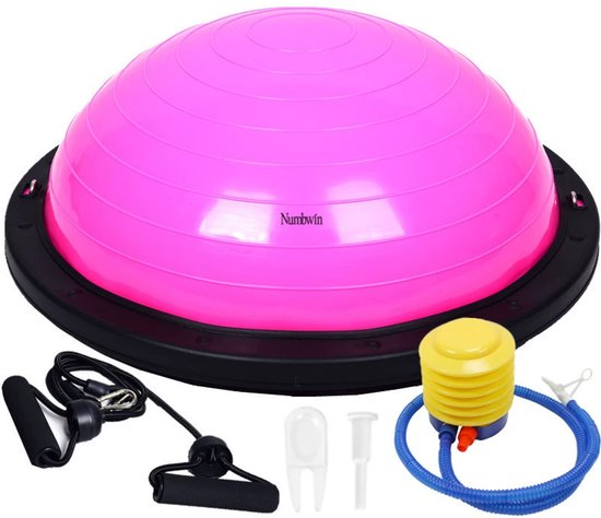 Meedeer Balance Ball 60cm-Balance Trainer-Wiebelkussens-Fitness ball ...