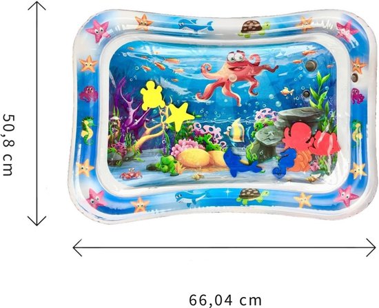 Waterspeelmat Baby - Watermat - Speelkleed – Kraamcadeau - Opblaasbaar ...