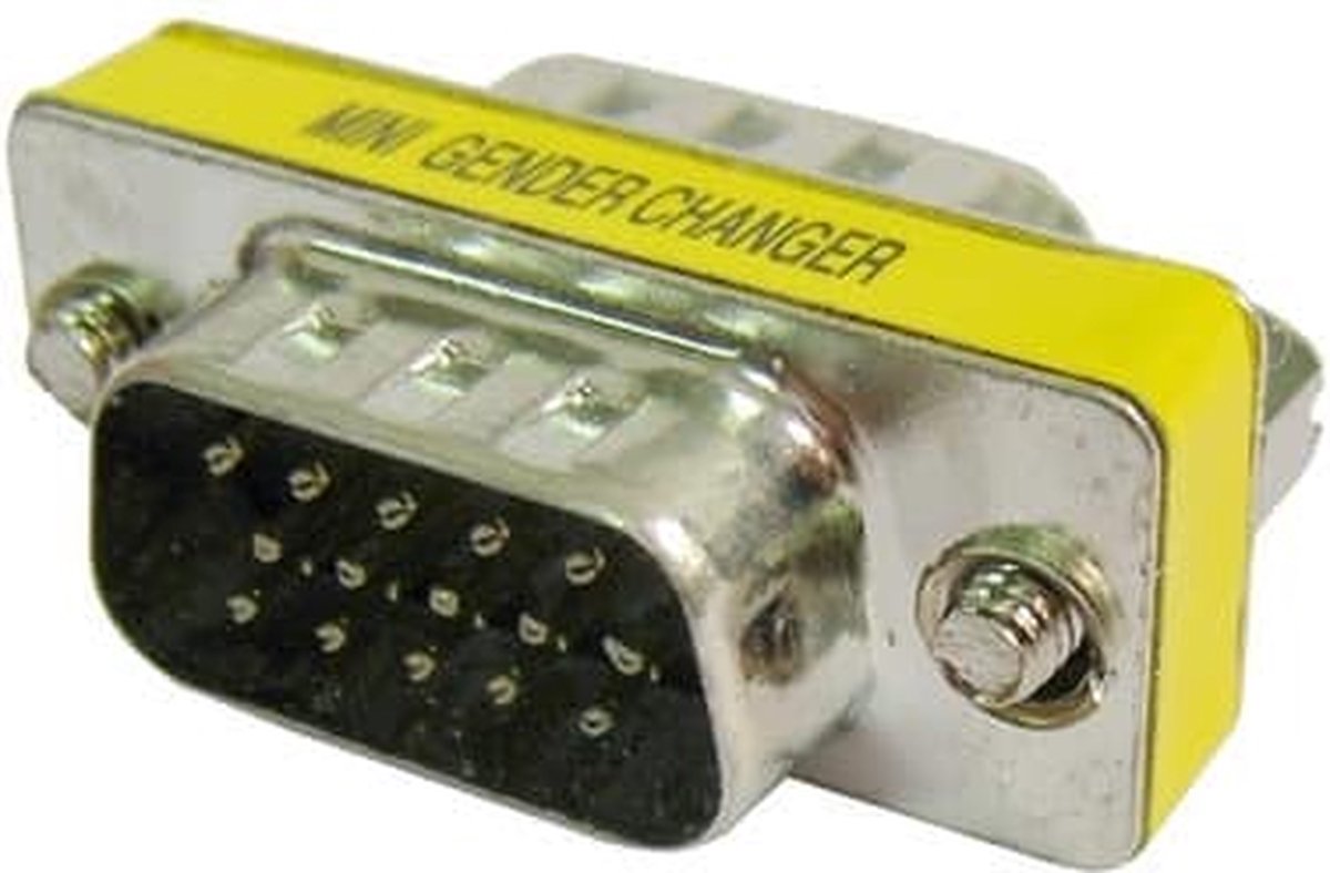 VGA 15Pin Male naar VGA 15Pin Male-adapter | bol.com