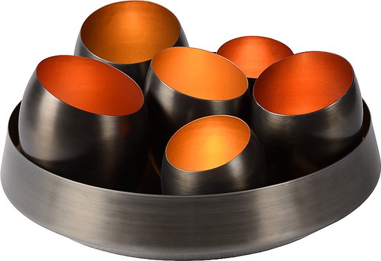 Atmooz - Tafelschaal Basanti - Inclusief 6 kleine schalen - Decoratie ...