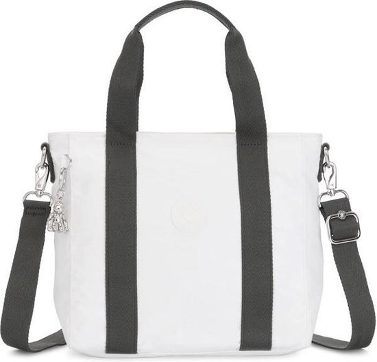Kipling Asseni Mini Schoudertas White Metallic | bol.com