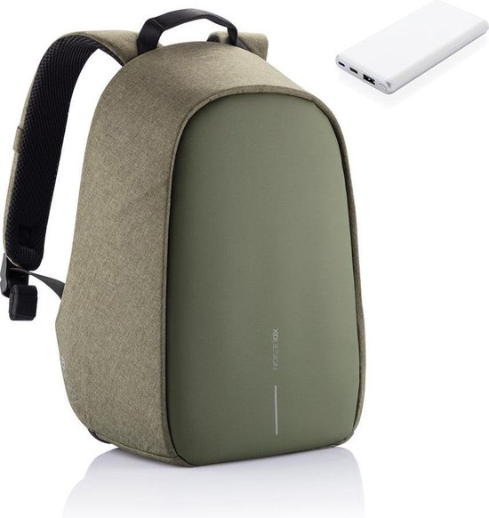 XD Design Bobby Hero Small - Anti-Diefstal Rugzak 11.5 liter - Groen | bol