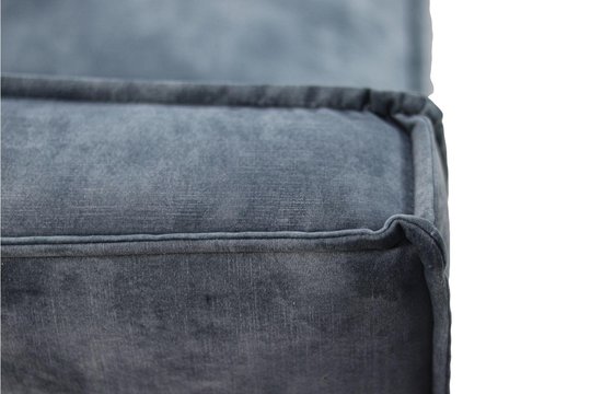 Hoekbank rechts Morgan - 261x248x88 - Adore 158 Niagara - Velours | bol