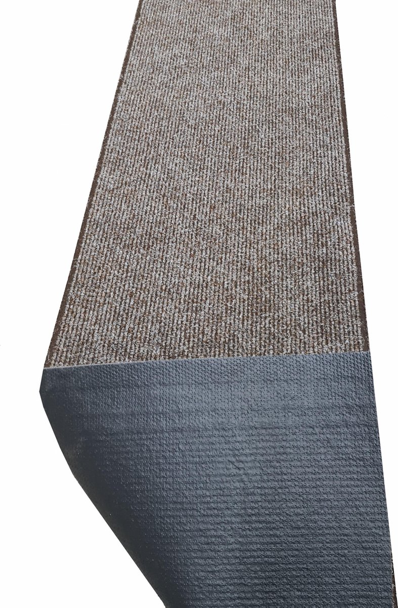 Loper bruin 50cm * 200cm naaldvilt tapijt loper TOP KWALITEIT | bol.com