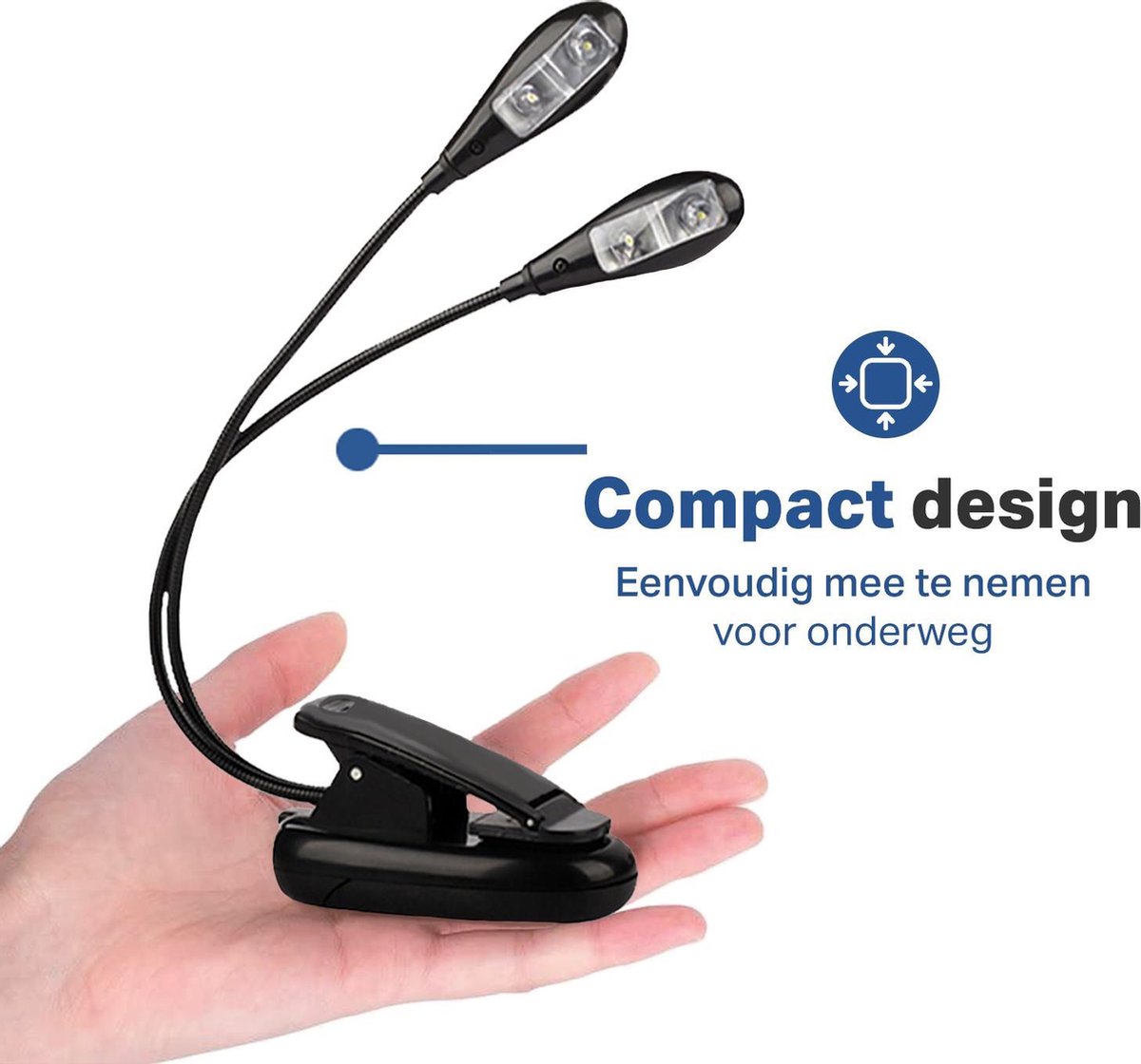Leeslampje Met Klem - Klemlamp - Klemlampje - Klemspot - Leeslamp ...