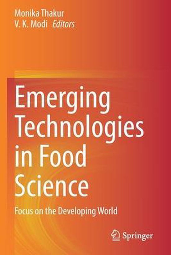 Emerging Technologies in Food Science | 9789811525582 | Boeken | bol.com