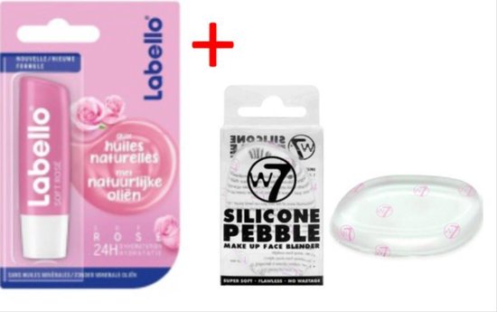 Labello Soft Rosé - Lippenbalsem -labello rose - met natuurlijke olien ...