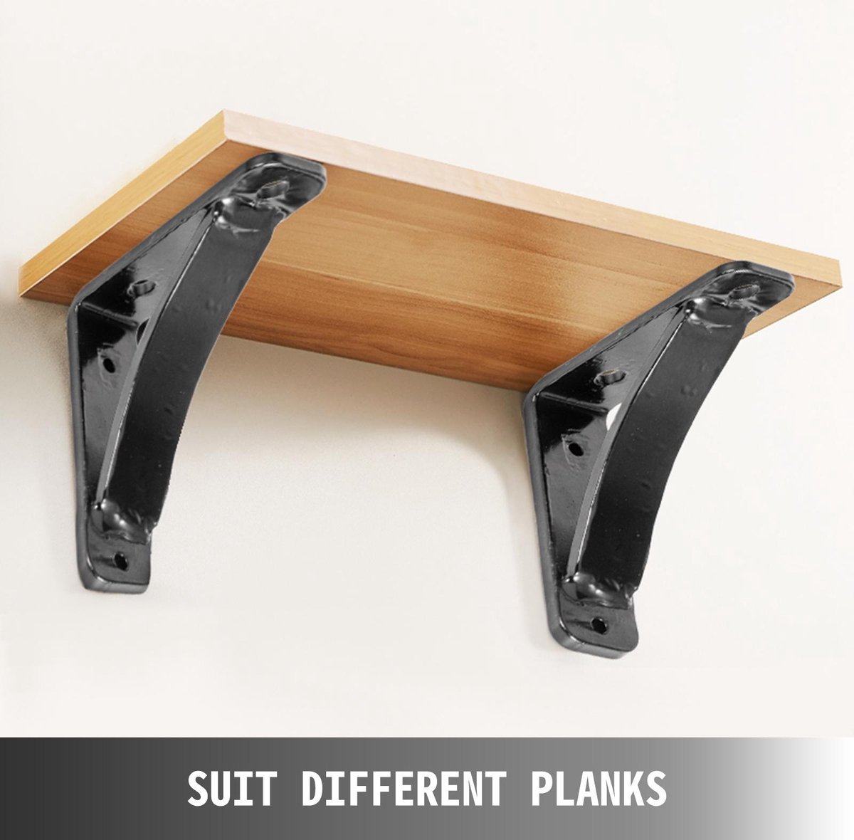 Plankdragers-Heavy Duty Plank Beugels Drijvende Plank Beugel-4x5x1.5 ...