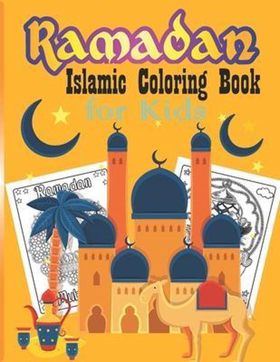Ramadan Islamic Coloring Book for Kids, Icro Publishing | 9798730681682 ...